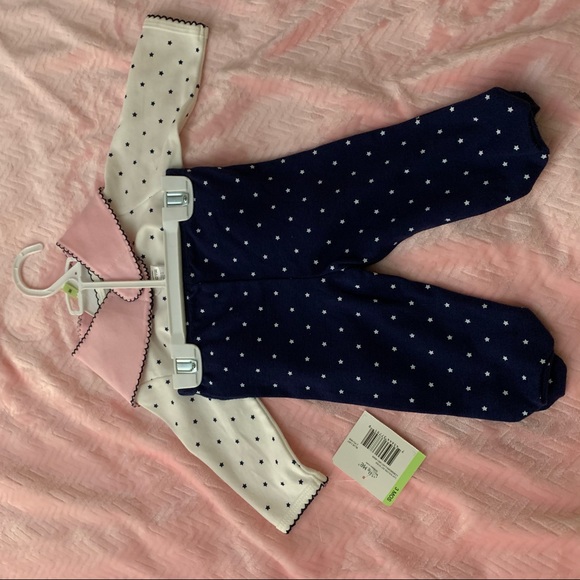 Little Me | Matching Sets | Little Me Girls 3m 2 Piece Bib Outfit ...